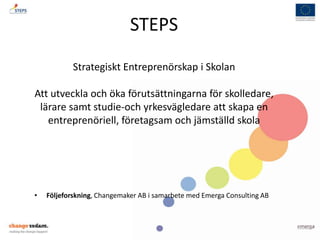 STEPS spridningskonferens | PPTX