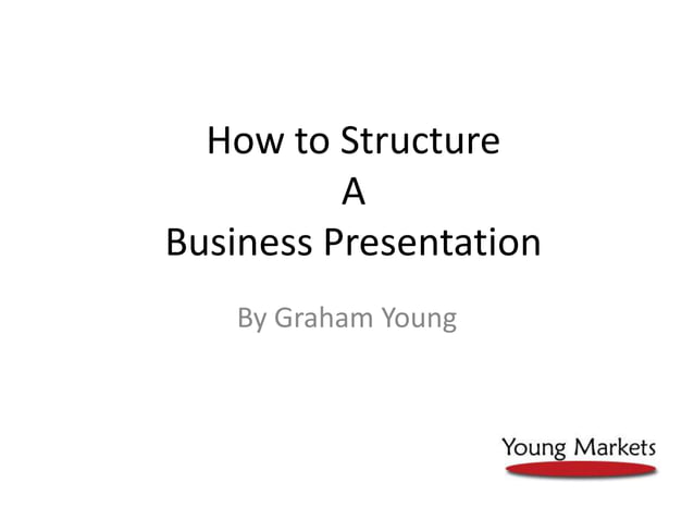 Presentation Structure | PPT