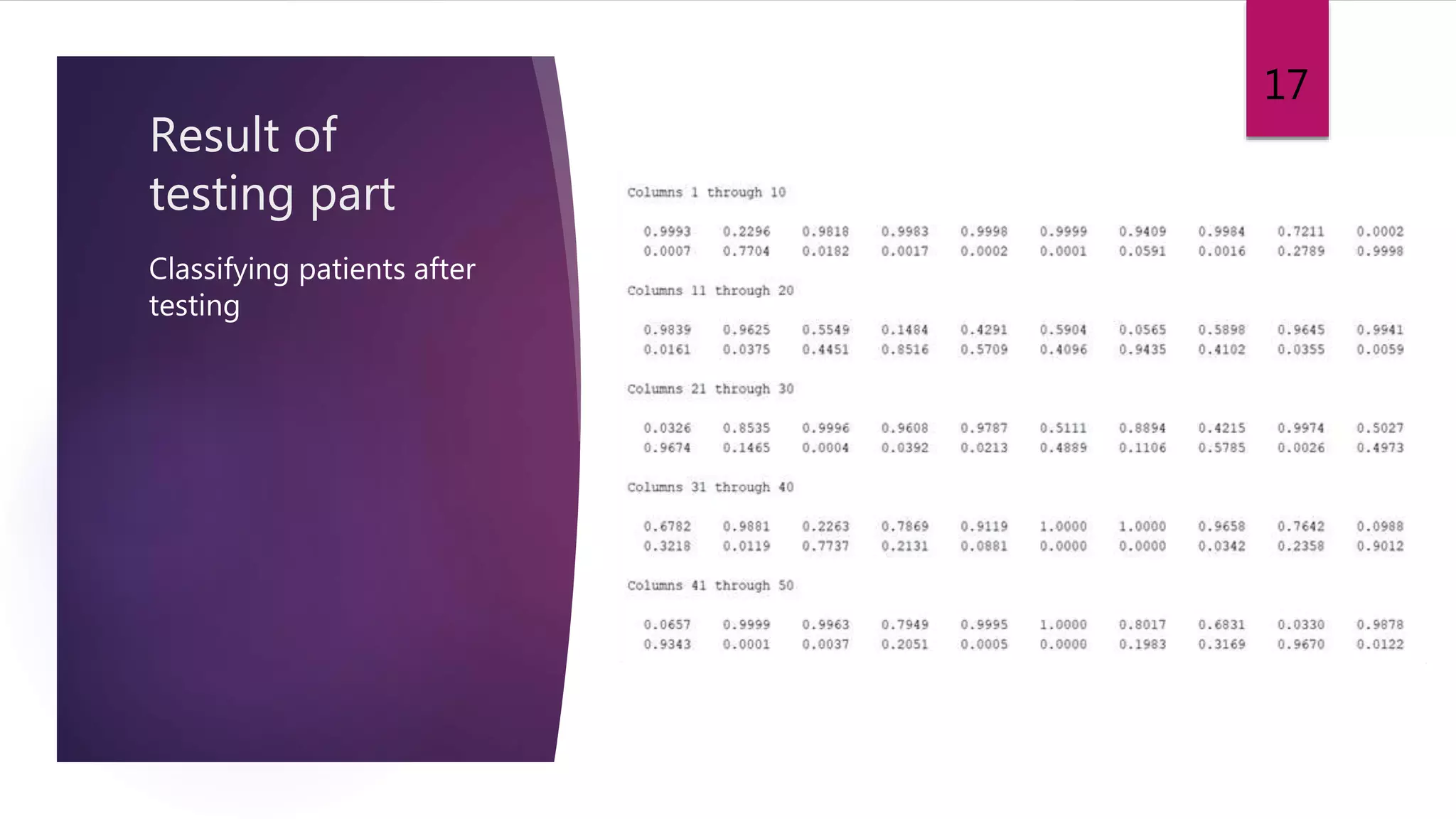 EMG classification using ANN | PPT
