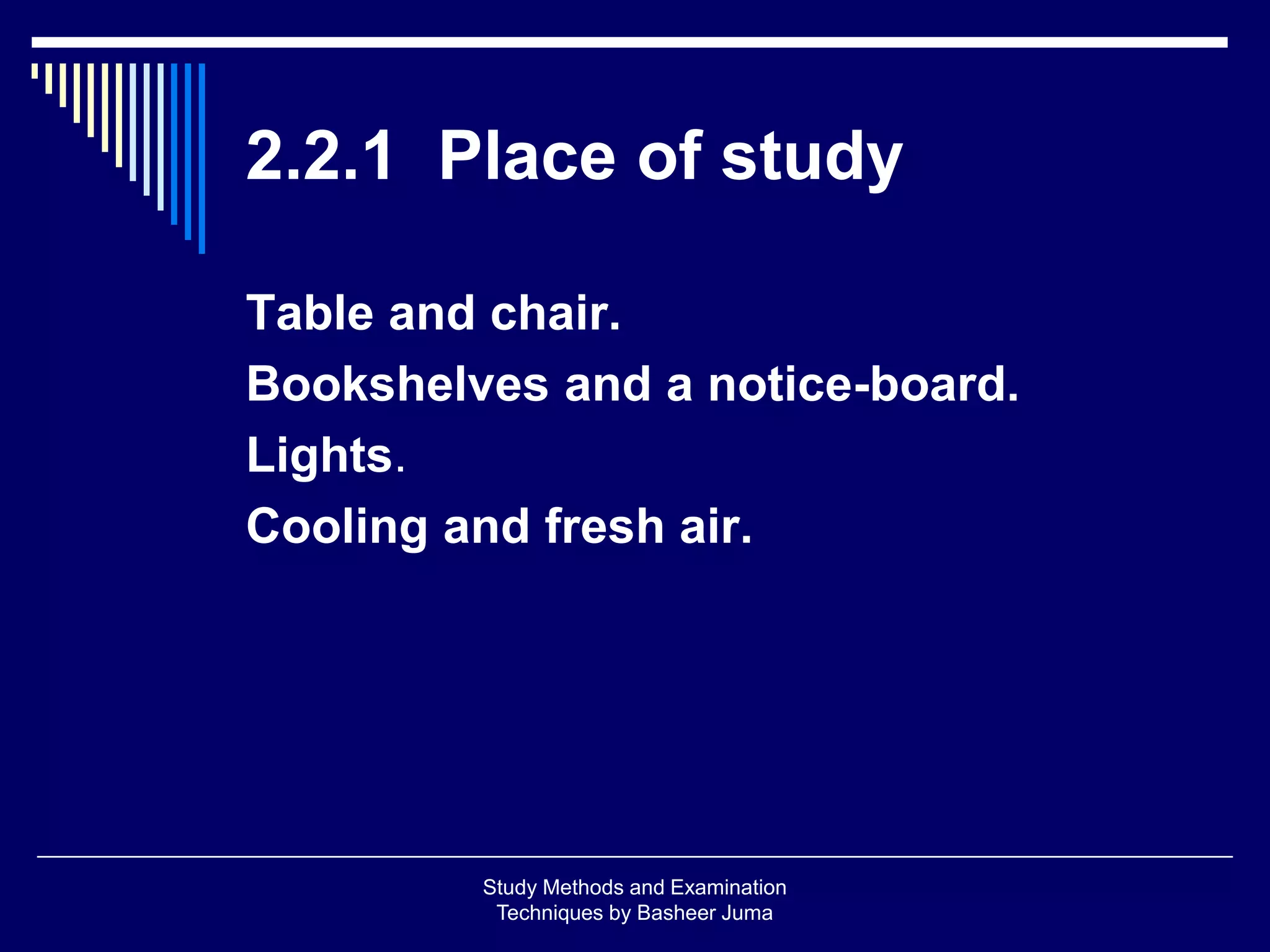 Presentation study methods and examination techniques 2014 | PPT ...