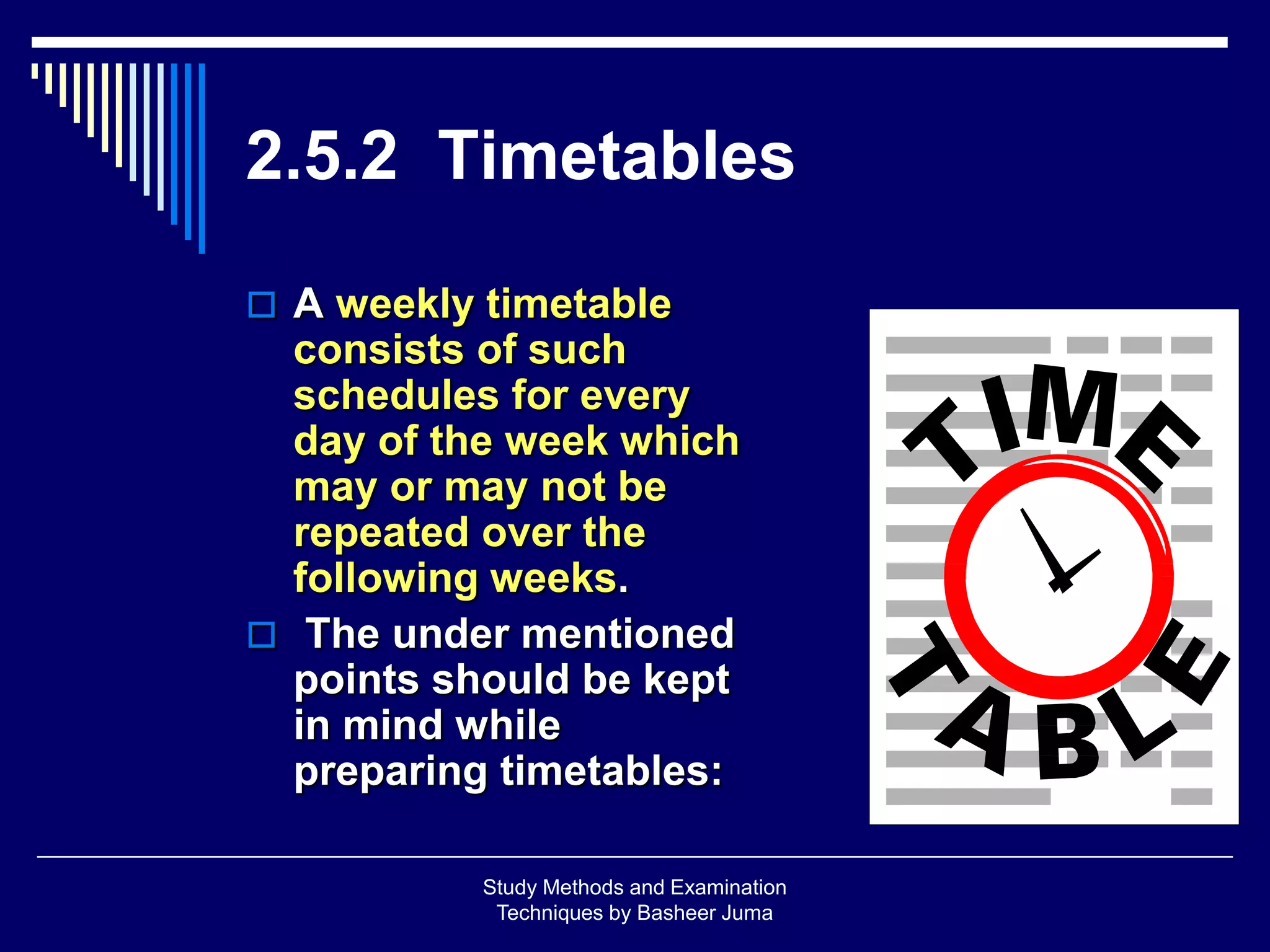Presentation study methods and examination techniques 2014 | PPT ...