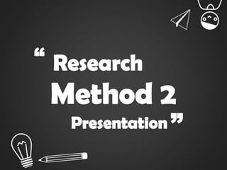 The Research Problem | PPTX