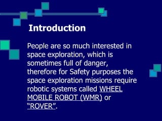 Mars Rover Vehicle | PPT