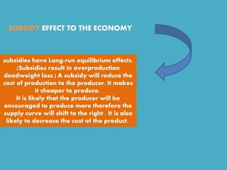 Subsidy in Malaysia | PPTX