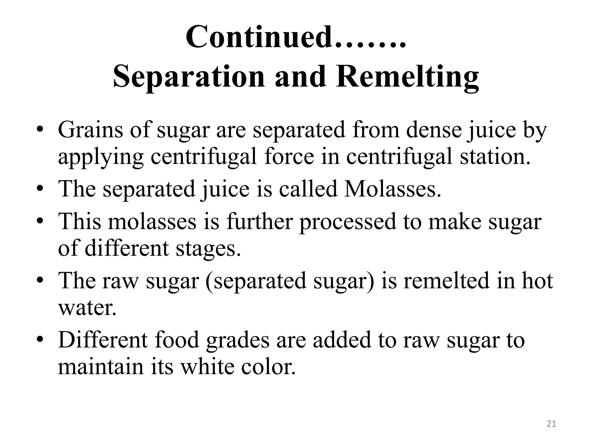 Presentation sugar mill | PPTX