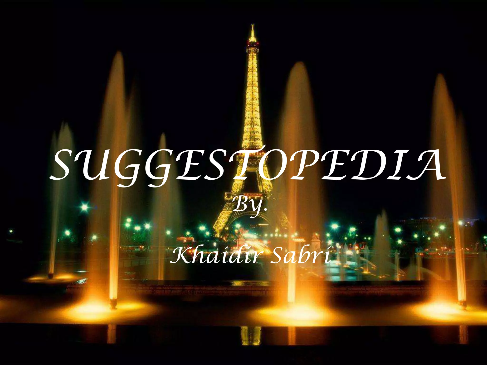 Presentation suggestopedia.dock