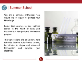 Perfume training in Paris | PPTX