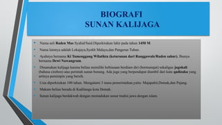 Presentation sunan kalijaga ilmu fiqih.pptx
