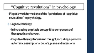 COGNITIVE DEVELOPMENT THEORY BY JEAN PIAGET | PPTX