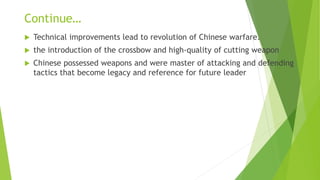 Presentation Sun Tzu (the art of war) | PPTX