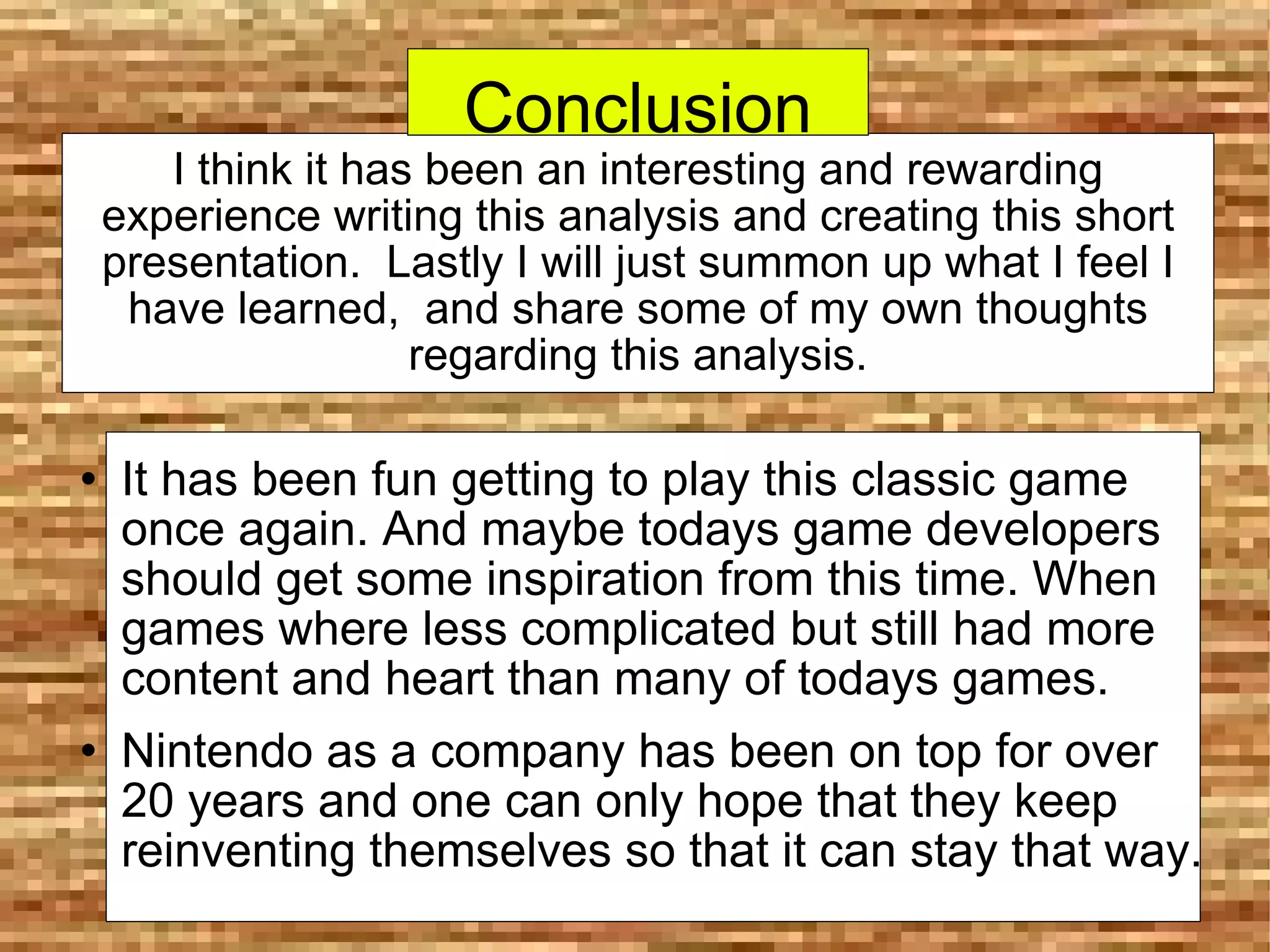 Presentation Super Mario | PPT