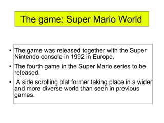Presentation Super Mario | PPT