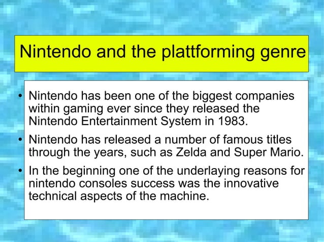 Presentation Super Mario | PPT