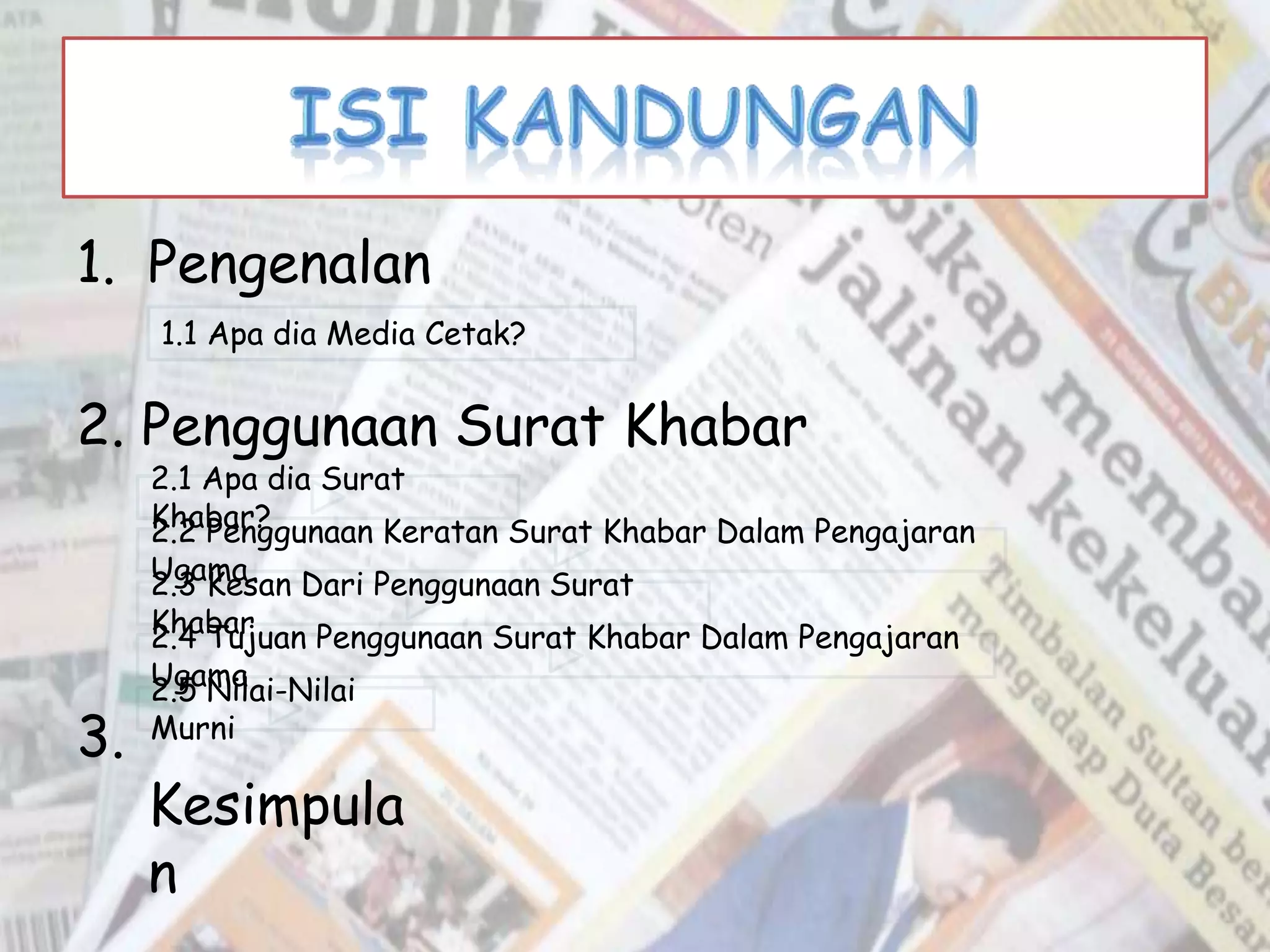 Surat Khabar | PPTX