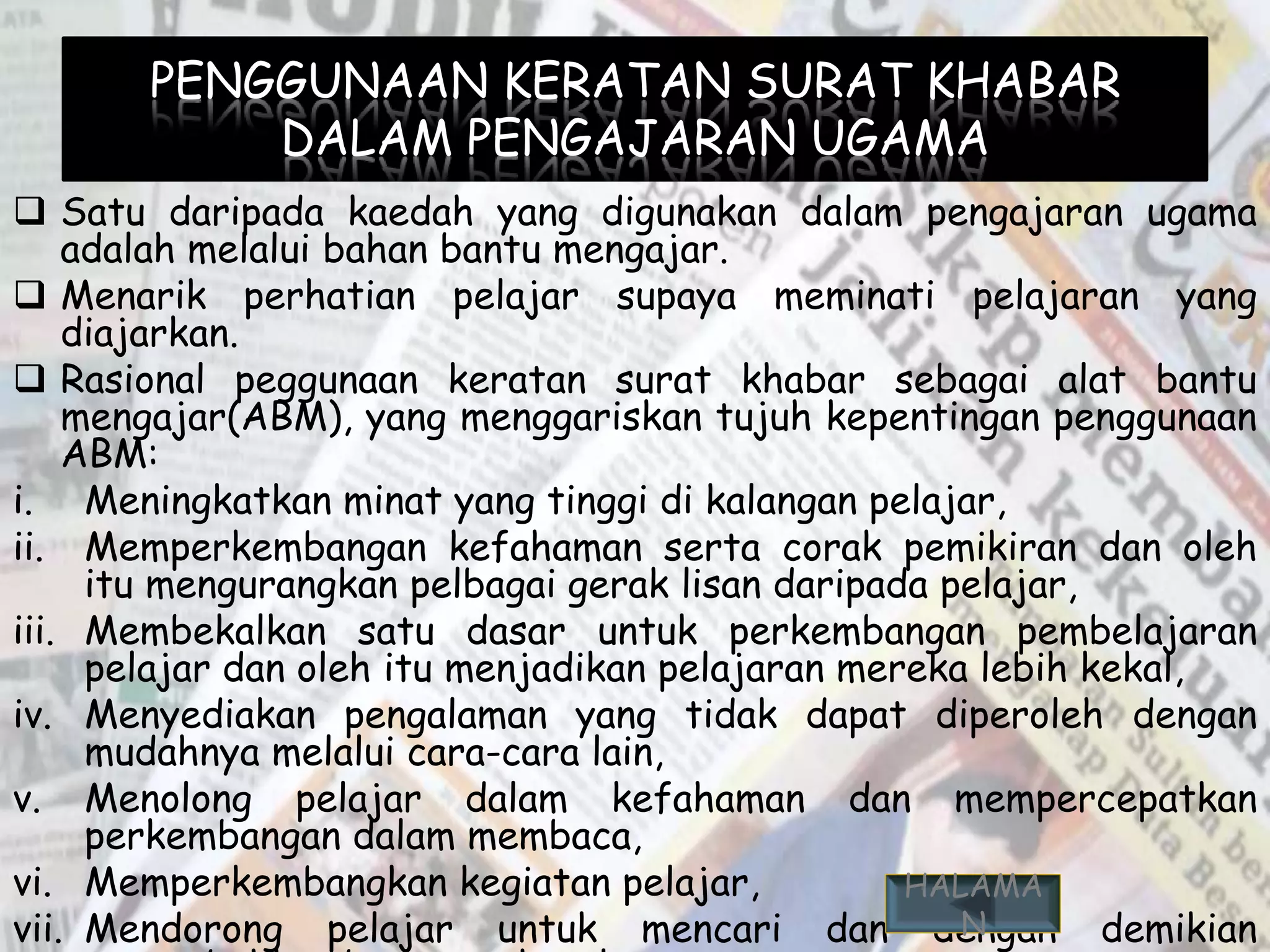 Surat Khabar | PPTX