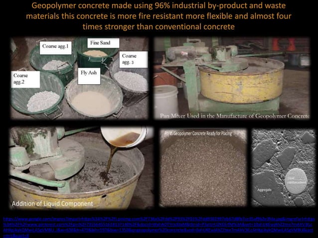 Presentation sustainable geopolymer concrete | PPT