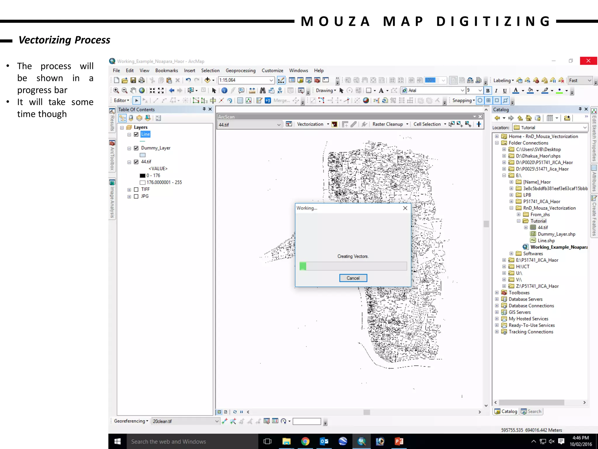 Mouza Map Digitizing using ArcScan | PDF | Graphics Software | Computer Software and Applications