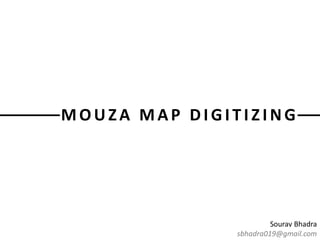 Mouza Map Digitizing using ArcScan | PDF | Graphics Software | Computer ...
