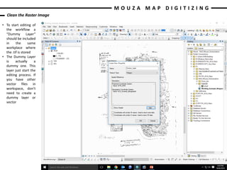 Mouza Map Digitizing using ArcScan | PDF