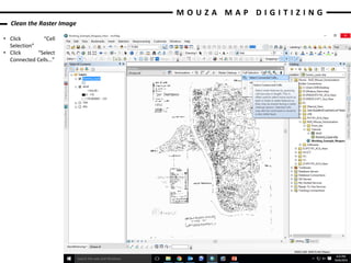 Mouza Map Digitizing using ArcScan | PDF