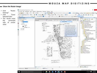 Mouza Map Digitizing using ArcScan | PDF | Graphics Software | Computer ...