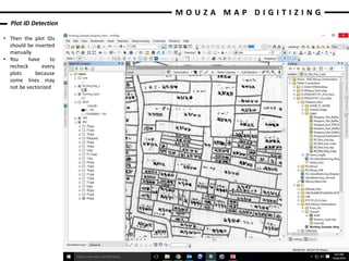 Mouza Map Digitizing using ArcScan | PDF