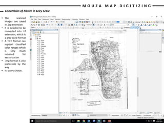 Mouza Map Digitizing using ArcScan | PDF