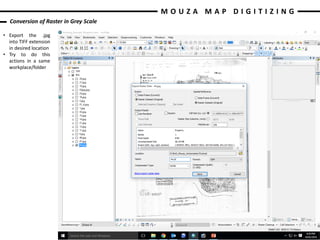 Mouza Map Digitizing using ArcScan | PDF | Graphics Software | Computer Software and Applications