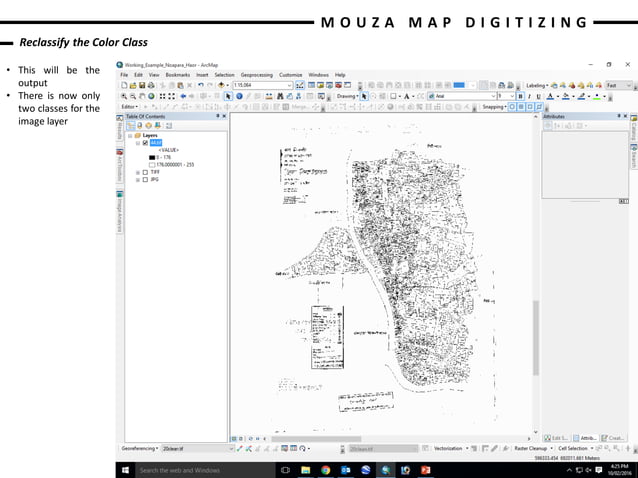 Mouza Map Digitizing using ArcScan | PDF | Graphics Software | Computer Software and Applications