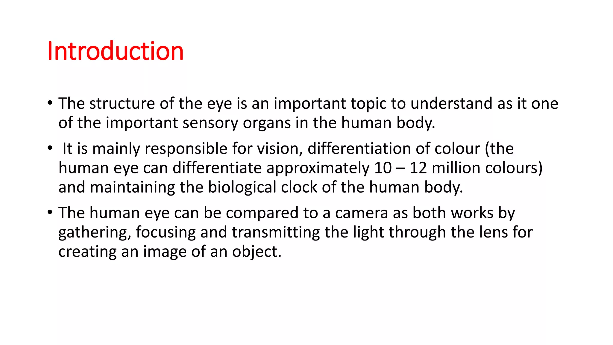 Ocular anatomy | PPTX
