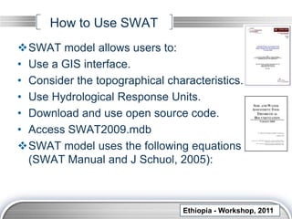 Presentation in ENTRO - Eastern Nile hydrological Work | PPT