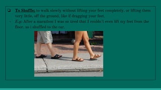 Presentation Ways of Walking. | PPT