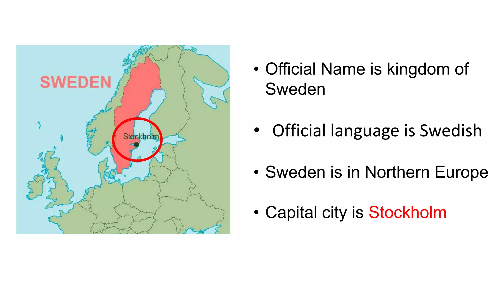 Presentation sweden | PPT