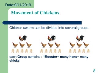Bio Inspired Distributed WSN Localization Based on Chicken Swarm Optimization | PPT
