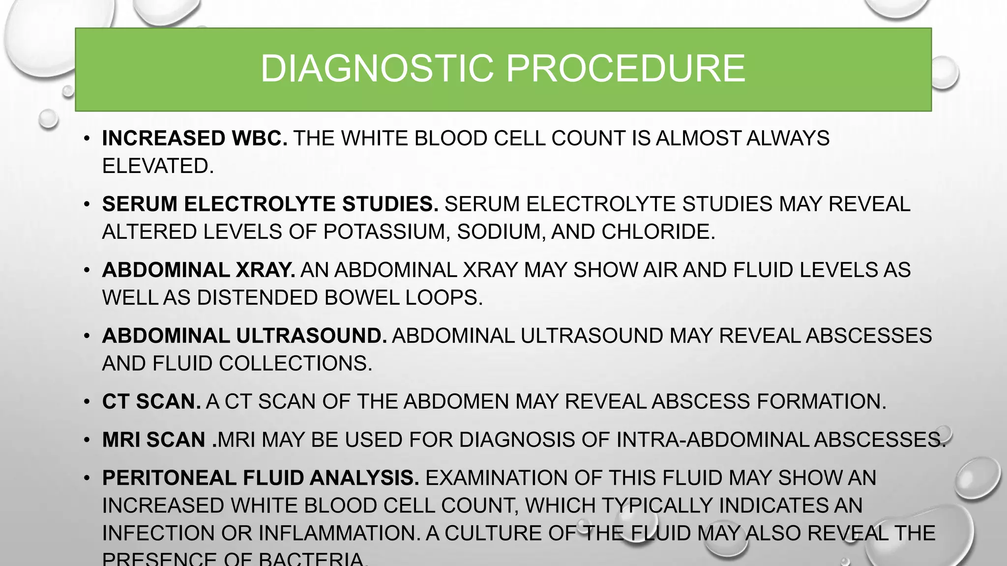 Presentation on peritonitis | PPTX