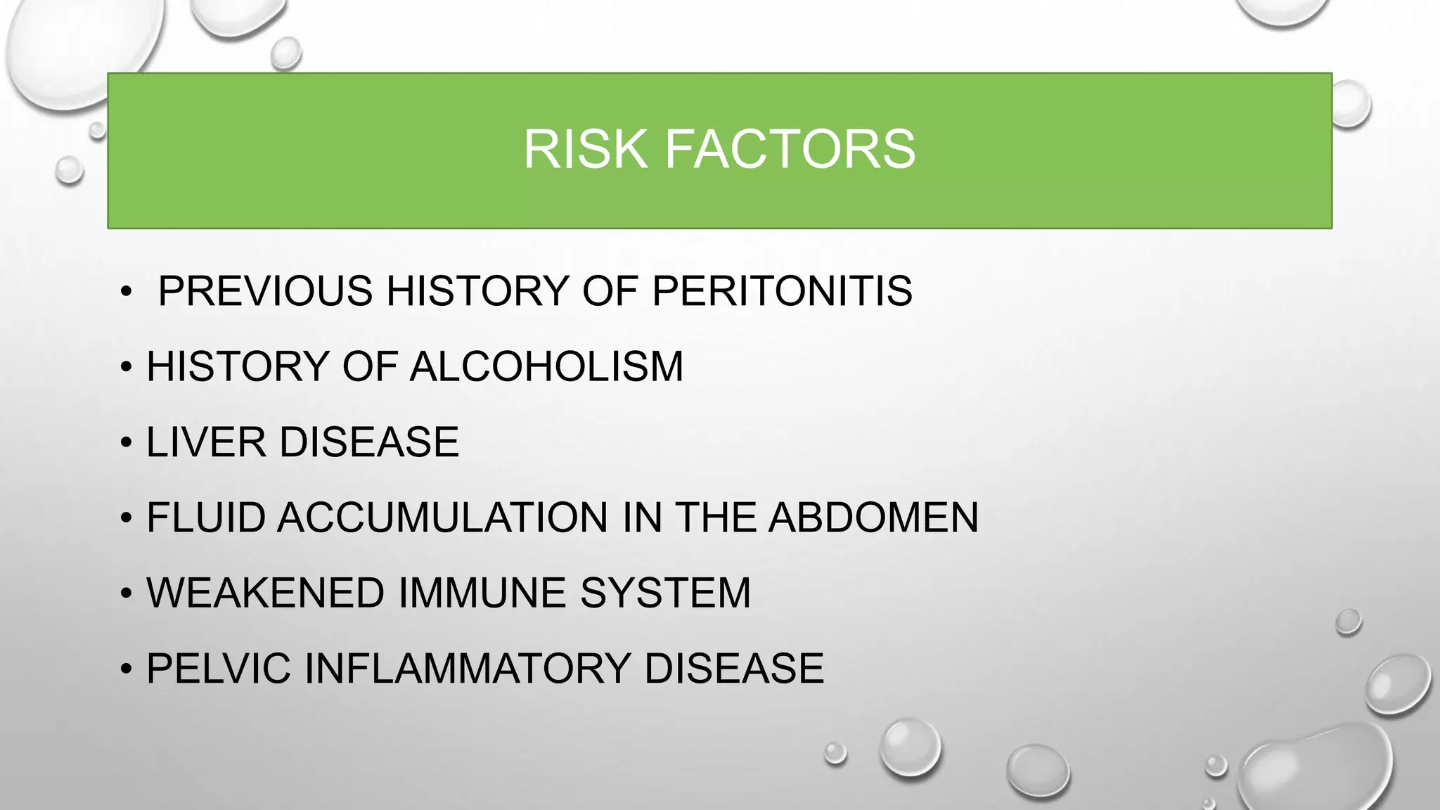 Presentation on peritonitis | PPTX
