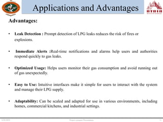 PRESENTATION_SYNOPSIS team.pdf and lpg gas level detection | PDF