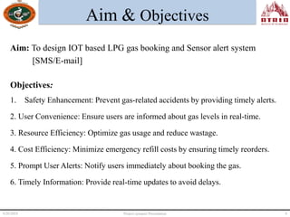 PRESENTATION_SYNOPSIS team.pdf and lpg gas level detection | PDF