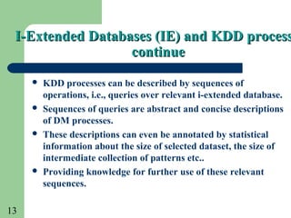 I- Extended Databases | PPT