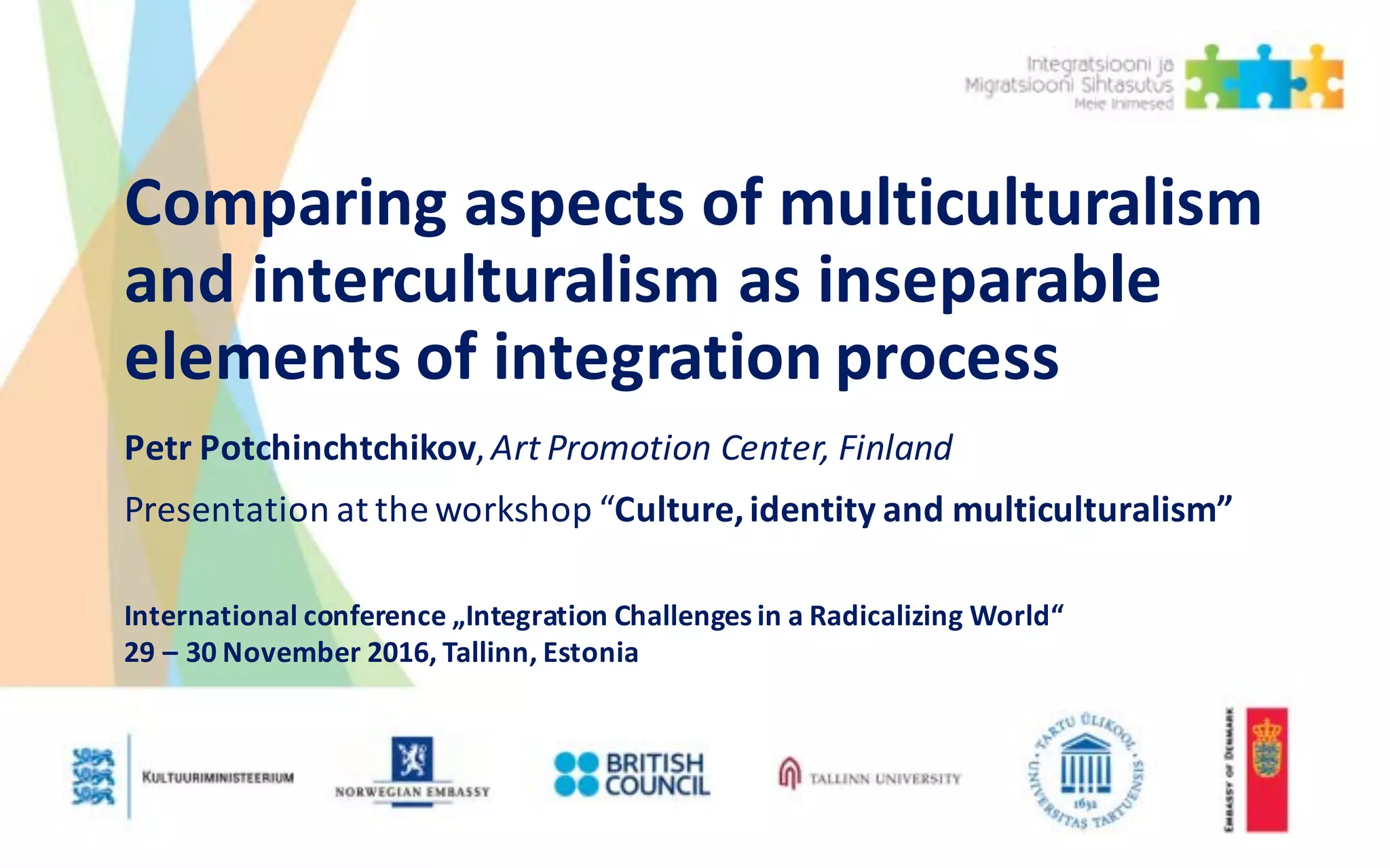 Comparing aspects of multiculturalism and interculturalism as ...