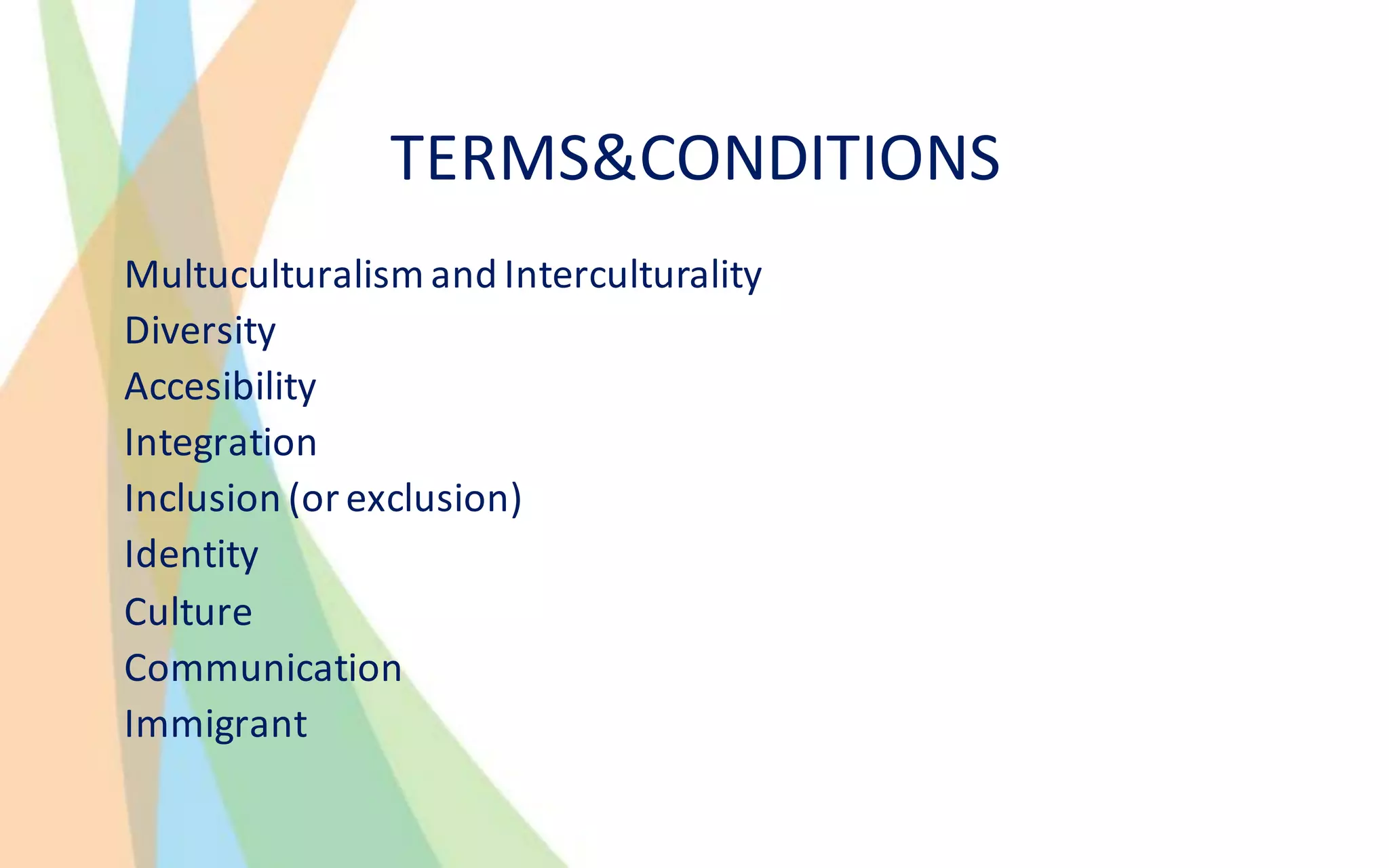 Comparing aspects of multiculturalism and interculturalism as inseparable elements of ...