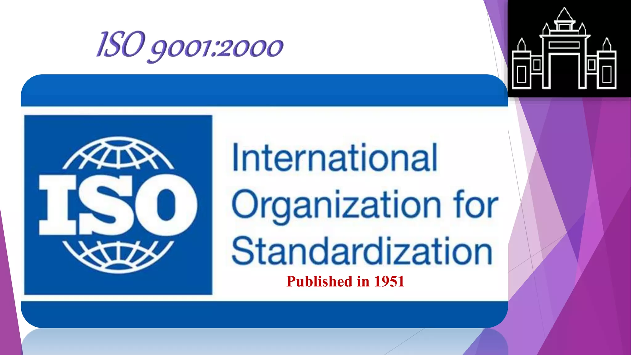 ISO 9001:2000 | PPTX
