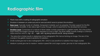 diagnostic imaging control panel: film, cassettes and exposure factors ...