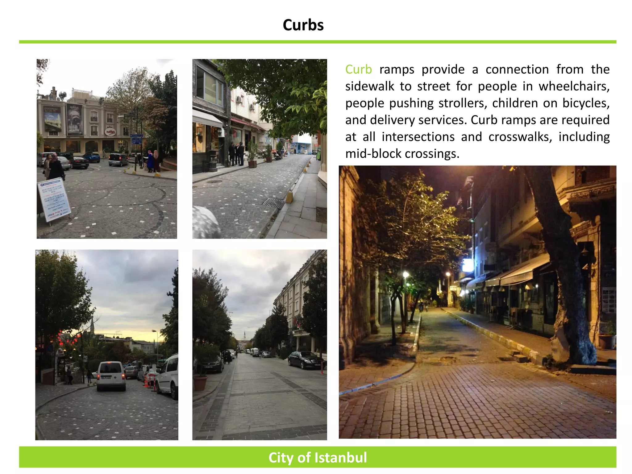 Sustainable streetscape, Istanbul, Turkey. | PDF | Civil Engineering ...