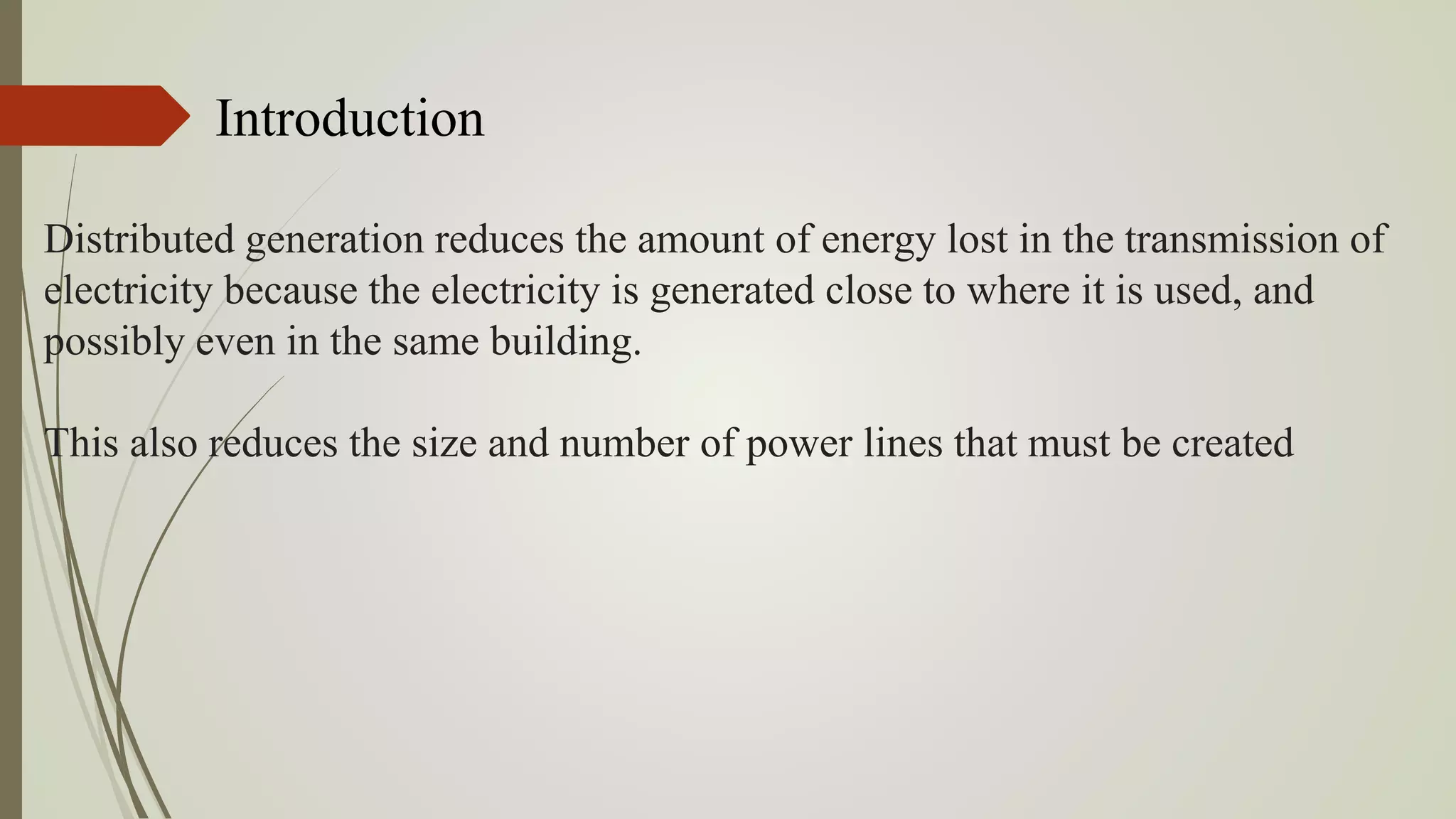 Distributed Generation | PPTX