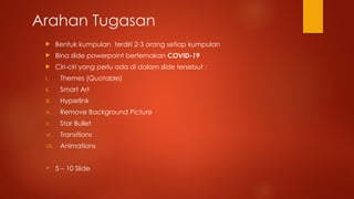 PRESENTATION TASK GUIDELINES FOR ANY USER | PPTX