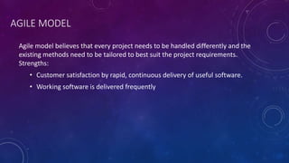 System development life cycle stages and models | PPTX