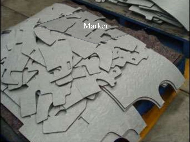 Marker Making in Apparel Industry