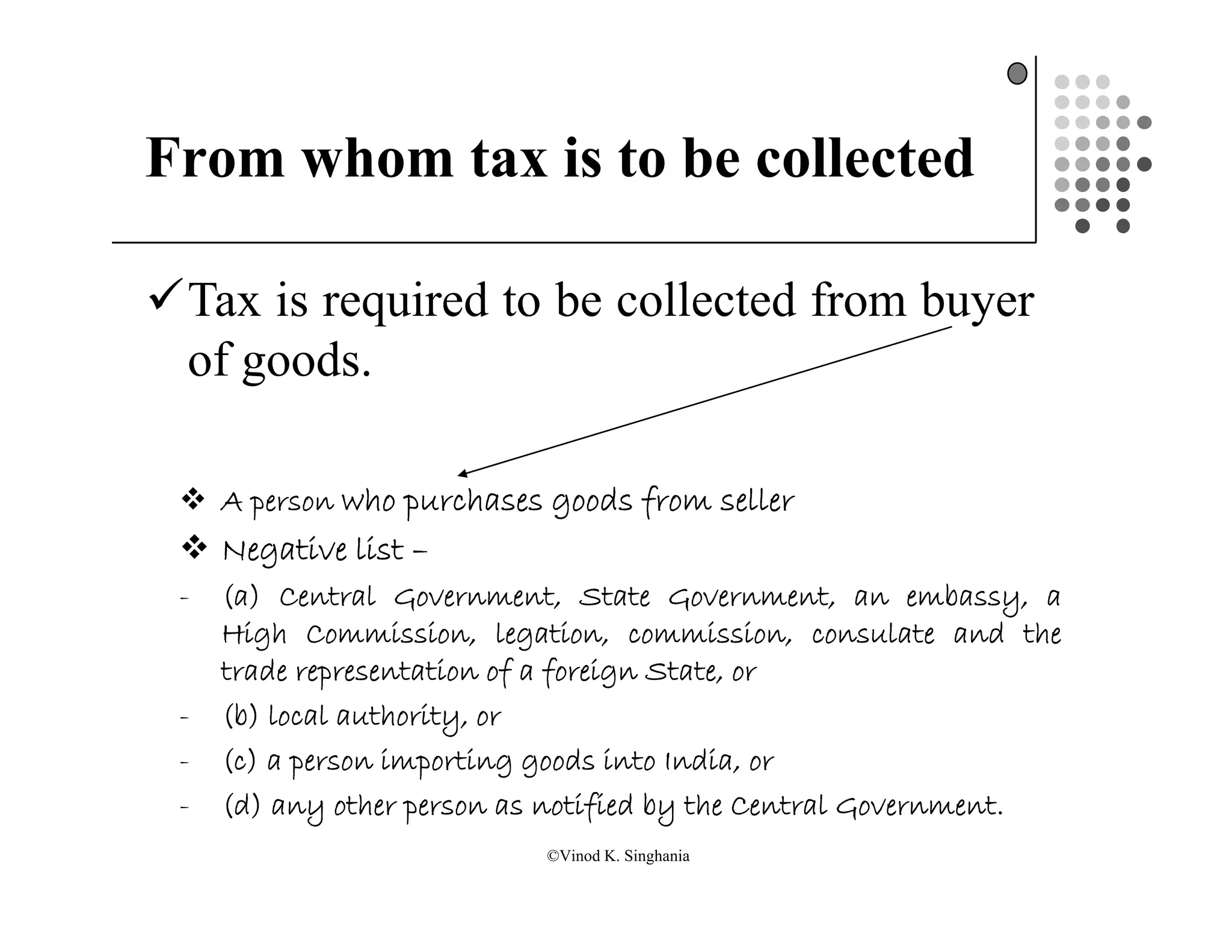 Presentation on TCS under section 206C (1H ) | PDF
