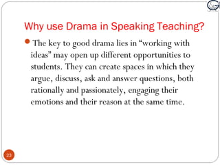 Teaching speaking- Communicative competence | PPT
